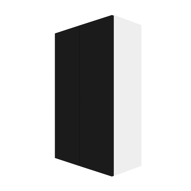 Grand caisson mural Collection Onyx Eklipse 24 po x 39 po, noir RD ...