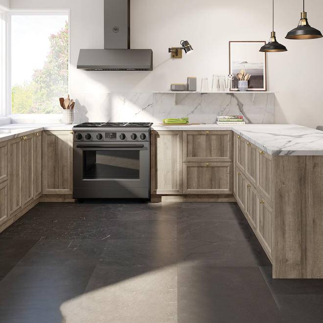 Grand caisson mural Collection Ruby Eklipse 24 po x 39 po, grain de ...