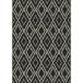 Multy Home 5-ft x 7-ft Black Polyester Carpet MT1005442 | RONA