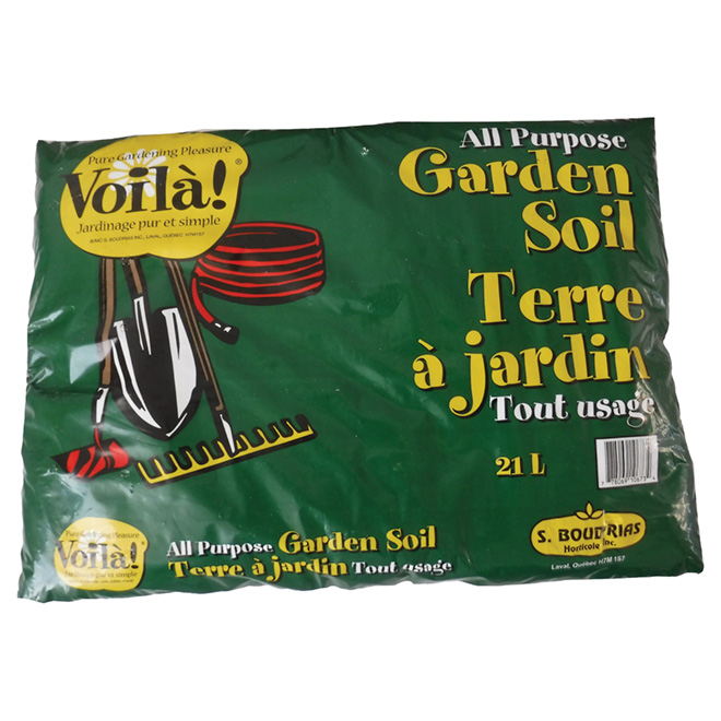 VOILA Garden Soil - 21.5 L 2052100 | RONA