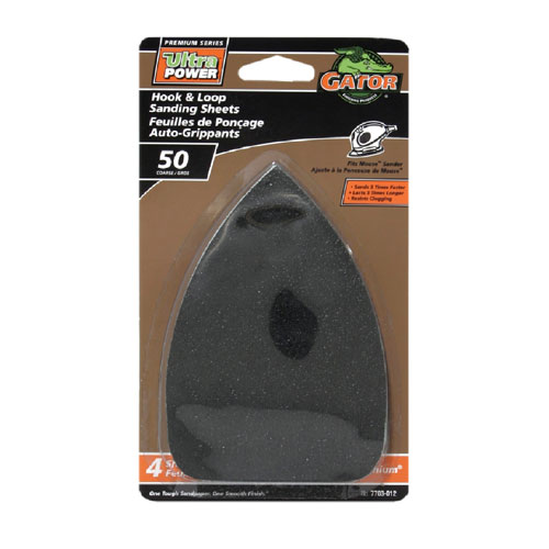 Gator Detail Mouse Sandpaper - 120 Grit - Black - 4-Pack 7701-012 | RONA