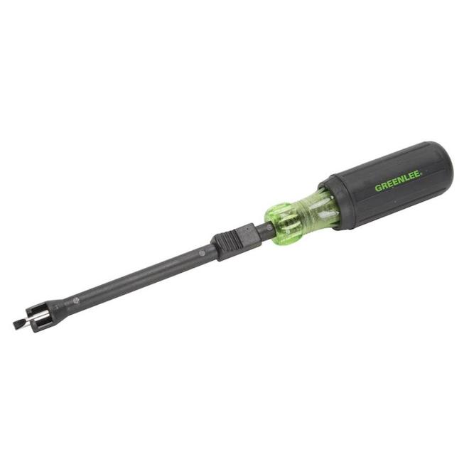 Greenlee 3/16-in Slotted Tip 6-in Screw-Holding Screwdriver 0453-14C | RONA