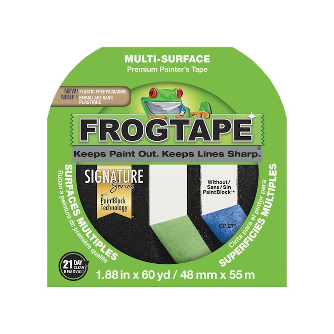 FROGTAPE Signature Series Painter's Tape for Multiple Surfaces 48-mm x ...