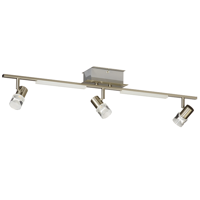 CATALINA LED 3-Light Track Light - Brushed Nickel 19584-001 | RONA