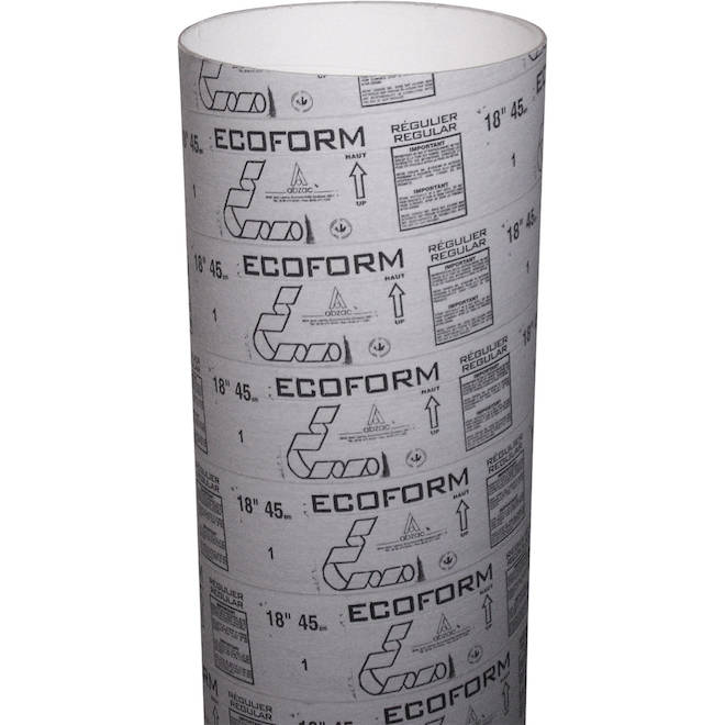 Ecoform Econo Builder's Tube - 16-in x 12-ft - Paper Fibre TUBE16 | RONA
