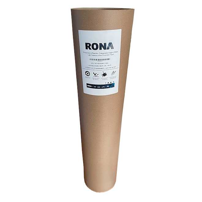 Papier de construction Rona 36 po x 100 pi brun PROTECTLEGER100 | RONA