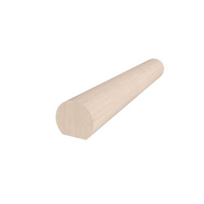 LANDON&CO Landon & Co. Rod Handrail in Natural Red Oak of 1 11/16 x 1 1 ...