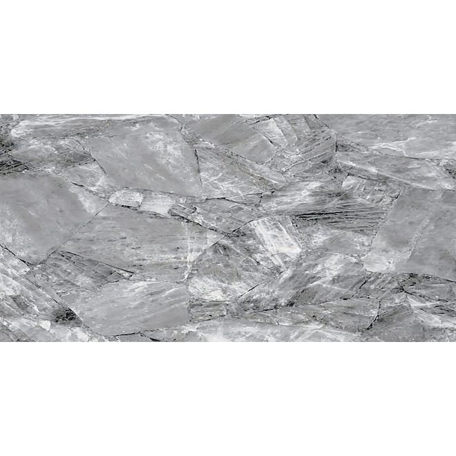 Mono Serra 12-in x 24-in Grey Floor and Wall Porcelain Tile LG-580 | RONA