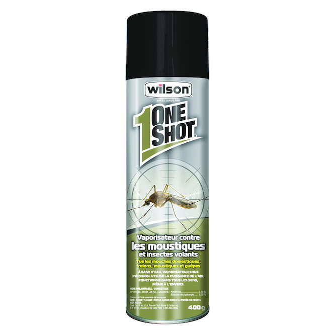 Insecticide Wilson One Shot pour moustiques et insectes volants ...