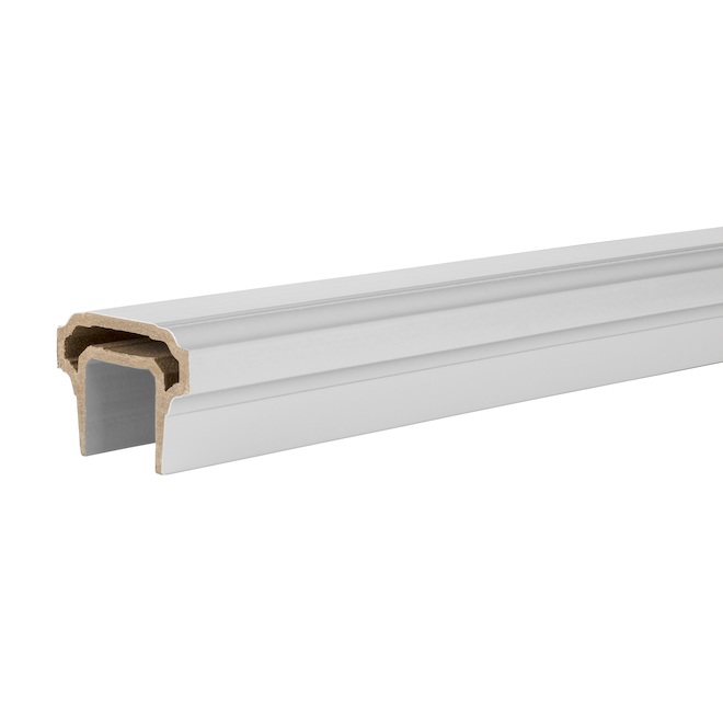 TimberTech RadianceRail Hand Rail in Composite 3 x 4-in x 8-ft - White ...