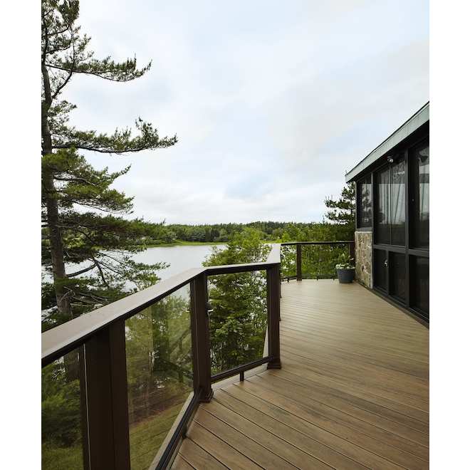 TIMBERTECH PRO Fascia de terrasse TimberTech Legacy Pecan de 12 pi ...