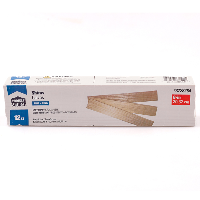 Joco Pine Shim Shingles - 12 per Bundle - 8-in W08ISMC | RONA