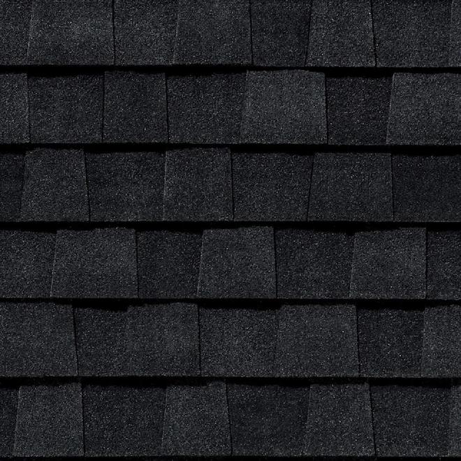 CertainTeed Landmark Roof Shingles in Asphalt 33.33-cu ft - Cinder ...