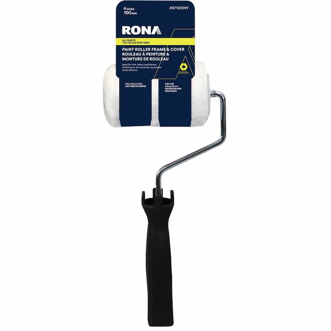 RONA 4-in Paint Roller Frame and Polyster Cover | RONA