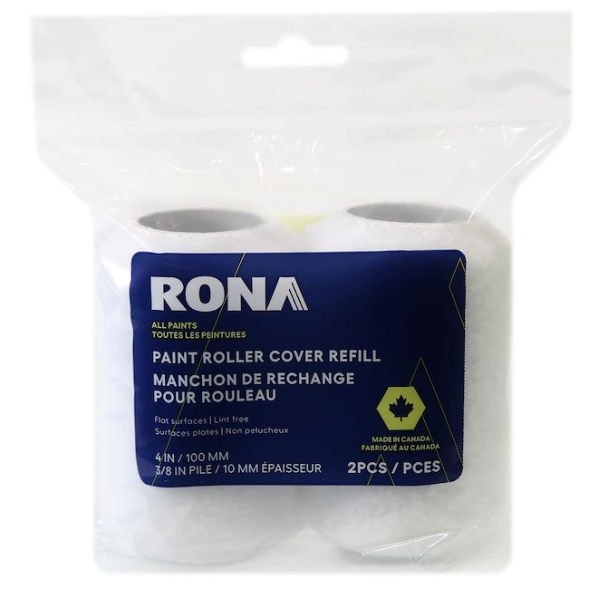 RONA 2-Pack 4-in Polyester Mini Paint Roller | RONA