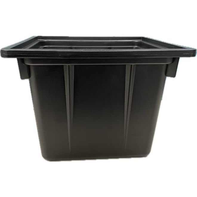 Fosse de retenue en plastique polyéthylène noir 1416P Fibro-Drain, 14 x ...