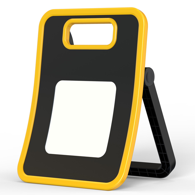 RONA Portable Compact LED Worklight Foldable 35W - Black and Yellow ...