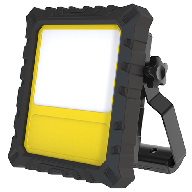 RONA LED Worklight 20W Portable - Rechargeable - Black and Yellow ...