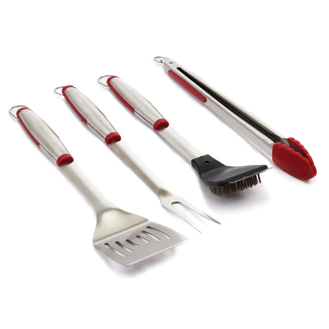 STERLING Propane Gas Barbecue - 644 sq. in. - 40,000 BTU - Black ...