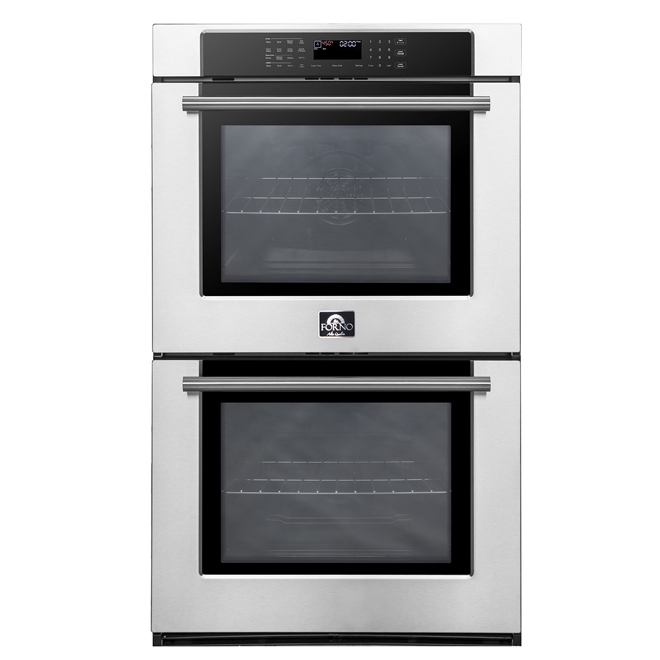 Four électrique mural double Villarosa de Forno 30 po 10 pi³, acier ...