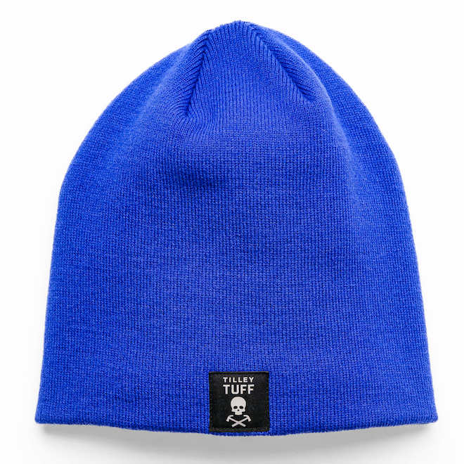 Tilley Tuff Knit Beanie for Men - One Size - Cobalt HR6HT5038638118 | RONA