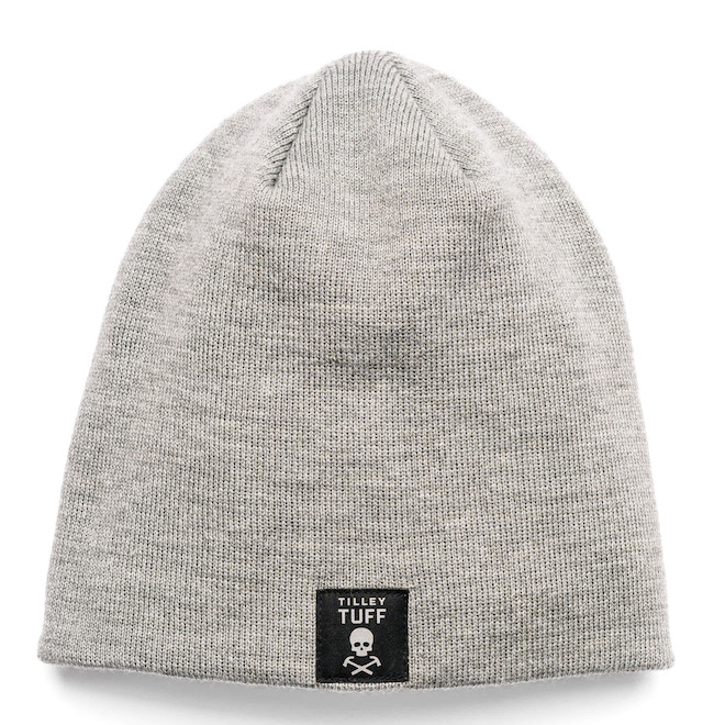 Tilley Tuff Knit Beanie for Men - One Size - Grey HR6HT5038700118 | RONA