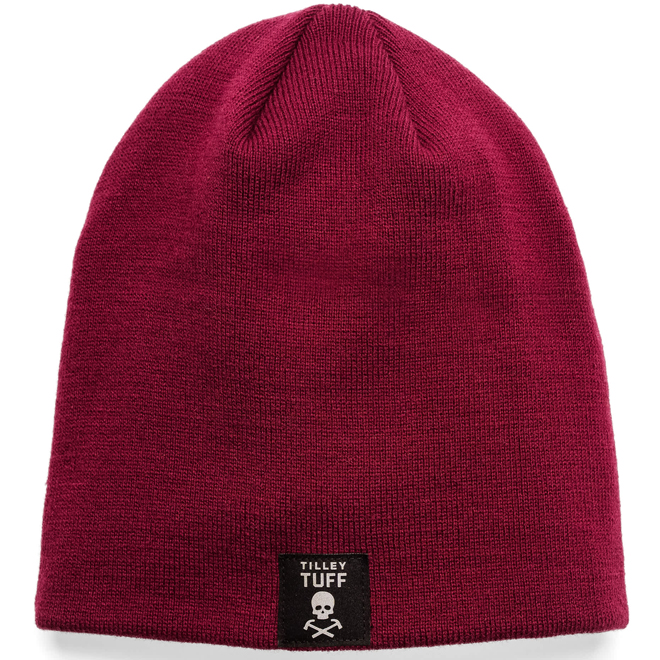 Tilley Tuff Knit Beanie for Men - One Size - Maroon HR6HT5038300118 | RONA