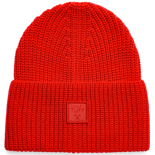 Tilley Tuff Wool Cuffed Beanie for Women - Small - Red HR6HT5043100121 ...
