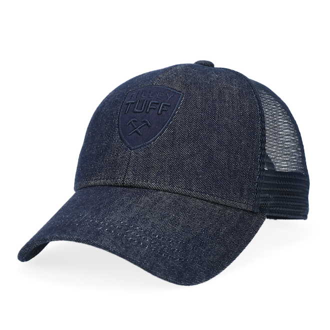 Tilley Tuff Baseball Cap for Men in Denim Cotton with Logo and Mesh ...