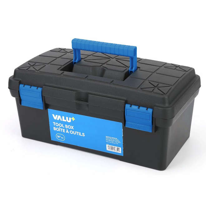 VALU+ 16-in Tool Box with Inside Tray JSA-022 | RONA