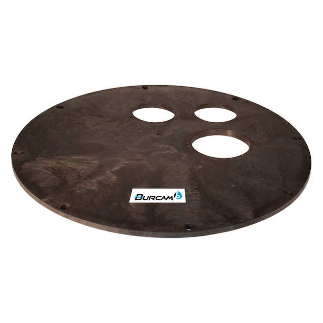 Burcam Sewage Basin Lid 20.5-in - Black 450657 | RONA