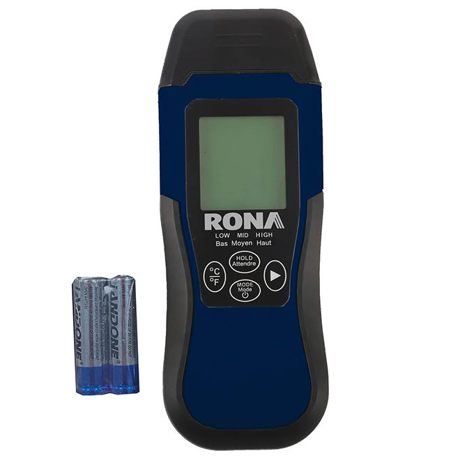 Détecteur d'humidité RONA numérique à piles GM605 | RONA