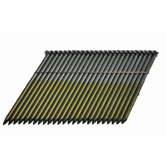 Clous à charpente Prime Fasteners, bande avec fil métallique, tige ...