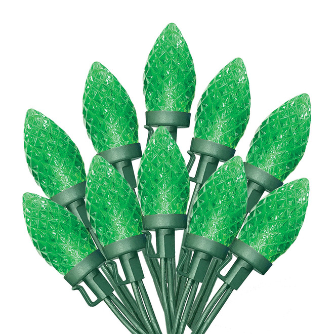 Sylvania Christmas String Lights - 25-Count C9 LED - Indoor Outdoor ...