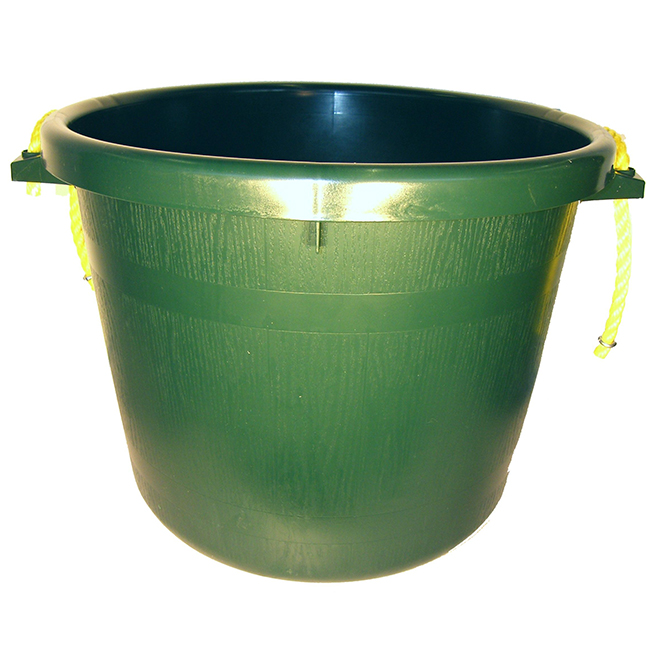 FORTEX Muck Bucket - Rubber Polymer - 66 L - Hunter Green 719034-09 | RONA