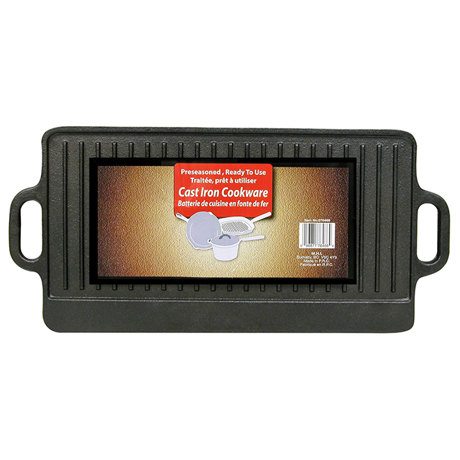Plaque de cuisson en fonte, 9" x 20,5" 076466 | RONA