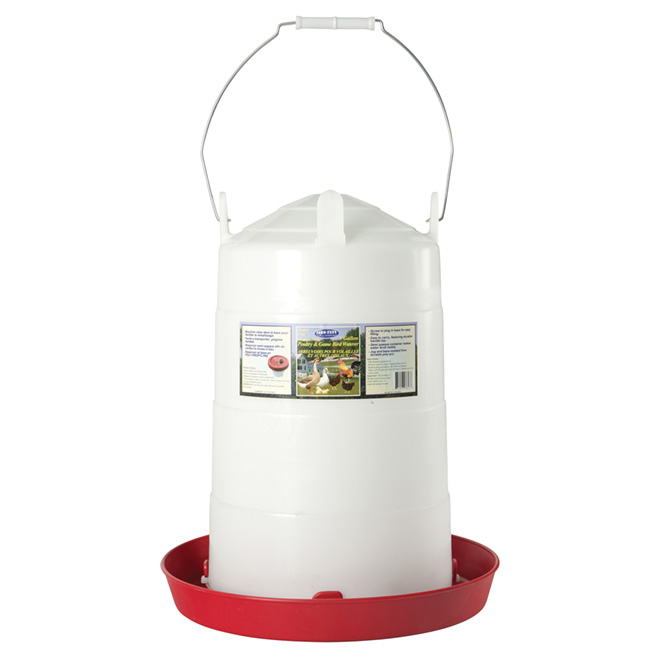 FARM TUFF Poultry Fountain - Plastic - 5 Gallon P5G | RONA