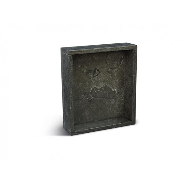 Unik Stone Charcoal Shaded Stone Shower Niche ACC-012 | RONA