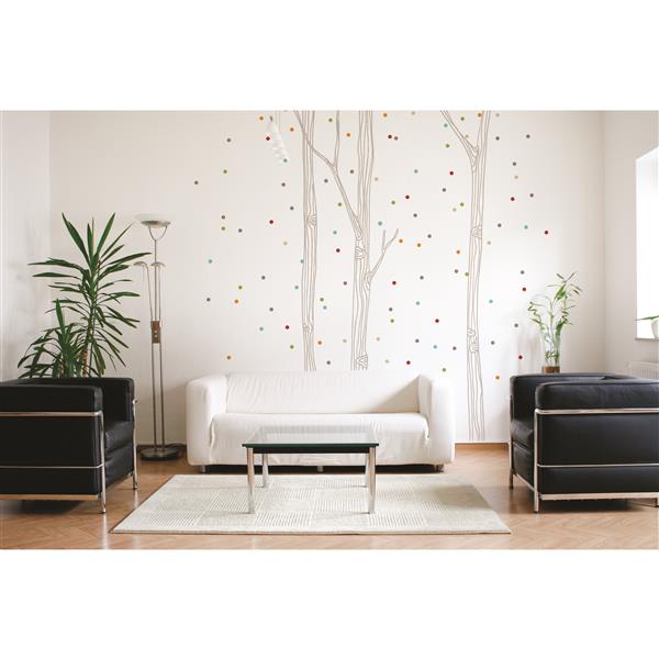 628598023432 UPC - Wall Decal: Confetti Wall Decal, 106x115in. | UPC Lookup