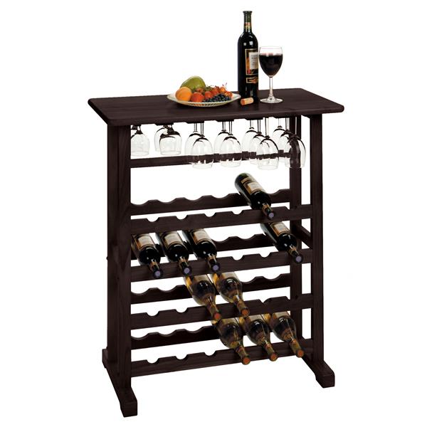 Winsome Wood Vinny Wine Rack - 31.5-in x 35.67-in - Wood - Brown 92023 ...