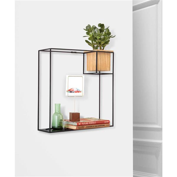 Umbra Cubist Wall Display Large Sand Black 470754 427 RONA