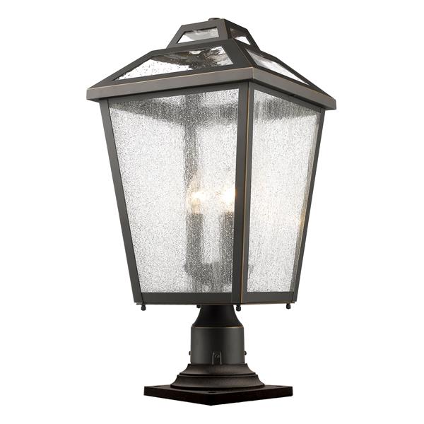 Z-Lite Bayland Outdoor Pier Mount Light - 3 Light - Bronze 539PHBR ...