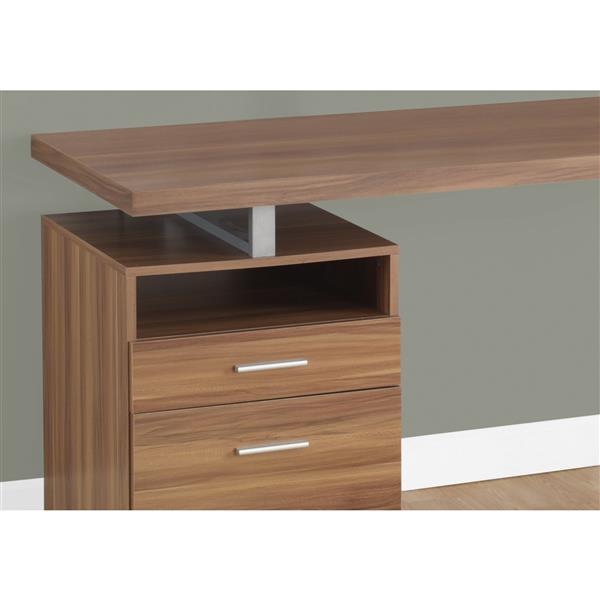 MONARCH SPECIALTIES Monarch 30-in x 60-in Walnut Computer Desk | RONA