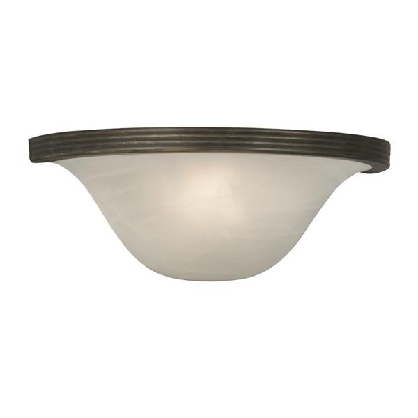 Galaxy Julian 13.37-in W 1Light Oil Rubbed Bronze Pocket Wall Sconce ...