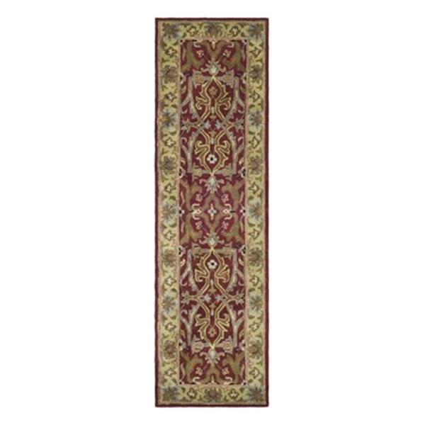 Safavieh Heritage 2-ft-3-in X 14-ft Runner Rug (Red/Gold) HG644B-214 | RONA