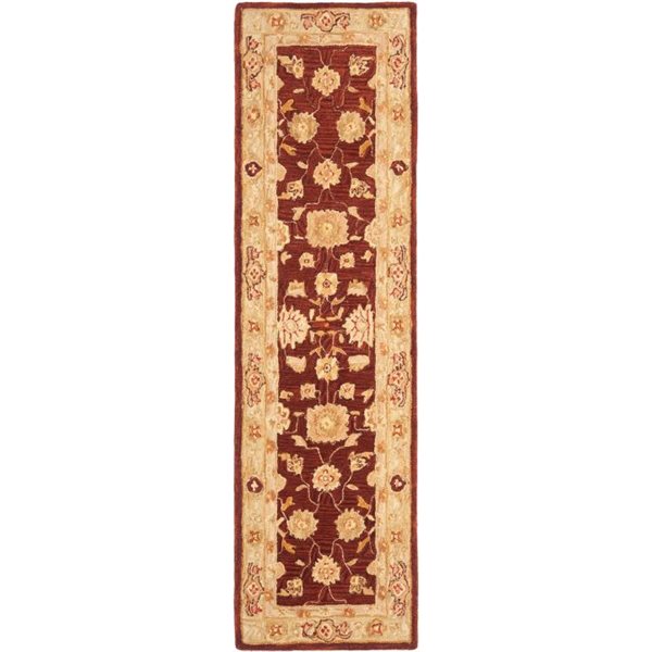 Safavieh Anatolia Red and Sage Area Rug - 2-ft x 10-ft AN556F-210 | RONA