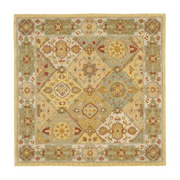 Safavieh Heritage Multi-Colored Area Rug,HG512C-6SQ | RONA