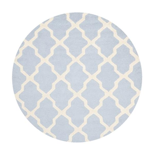 Safavieh Cambridge Light Blue and Ivory Area Rug,CAM121A-6R | RONA