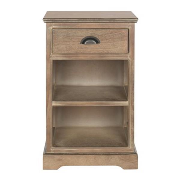 Safavieh American Home 29.9-in Washed Natural Griffin Side Table ...