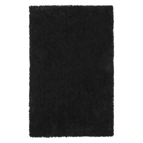 Safavieh Shag 72-in X 48-in Black Area Rug SG240L-4 | RONA